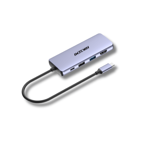 Hub USB Hikvision HS-HUB-DS801 | 3 Puertos USB 3.0 + HDMI + VGA + USB ...